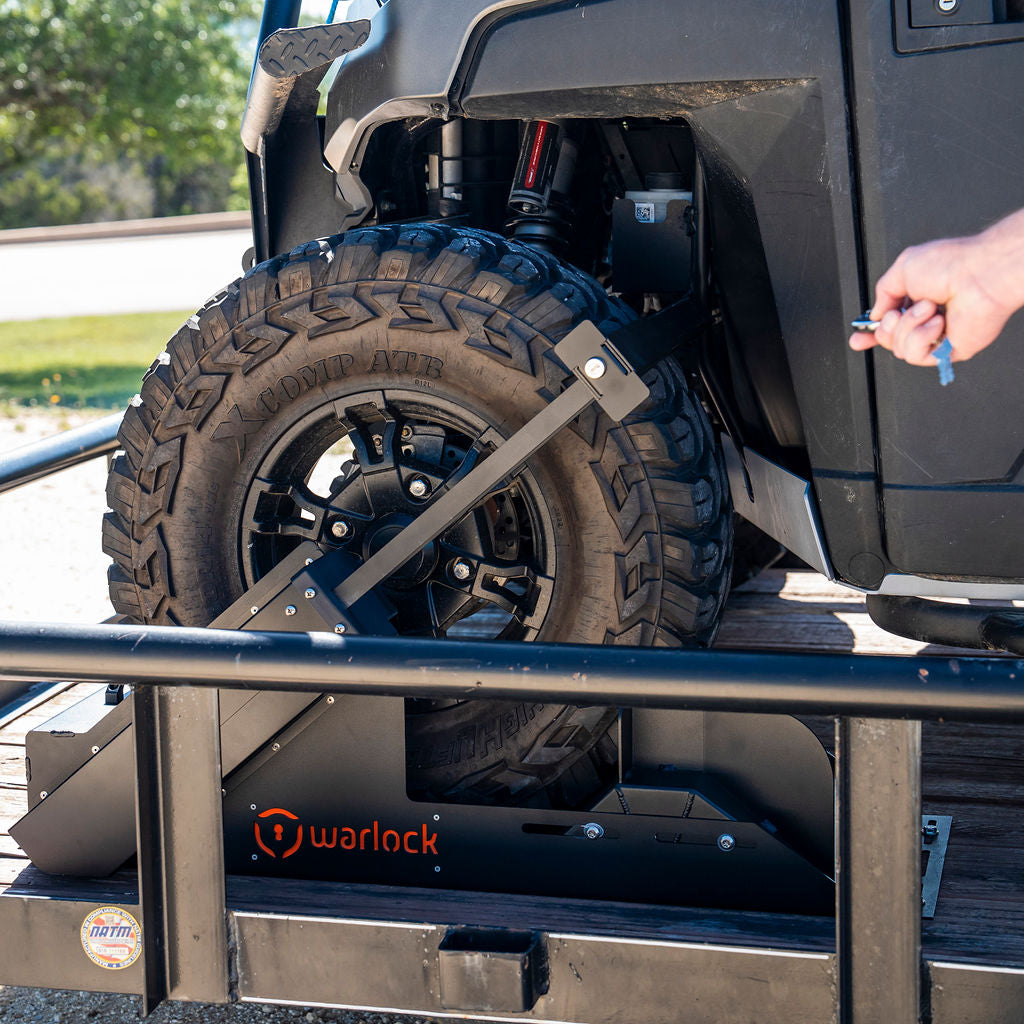 Adjustable Arm & Key Lock | WarlockCo